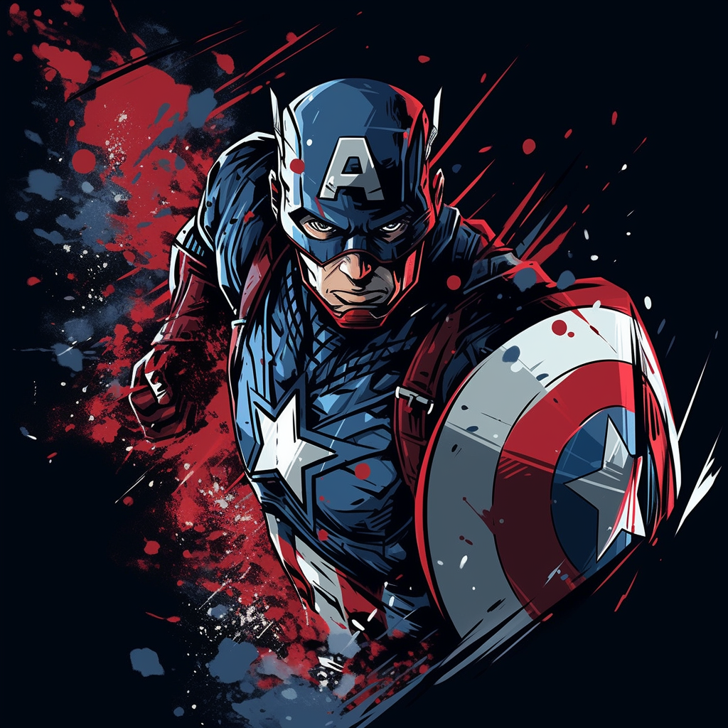 Captain America – Baked Lasun